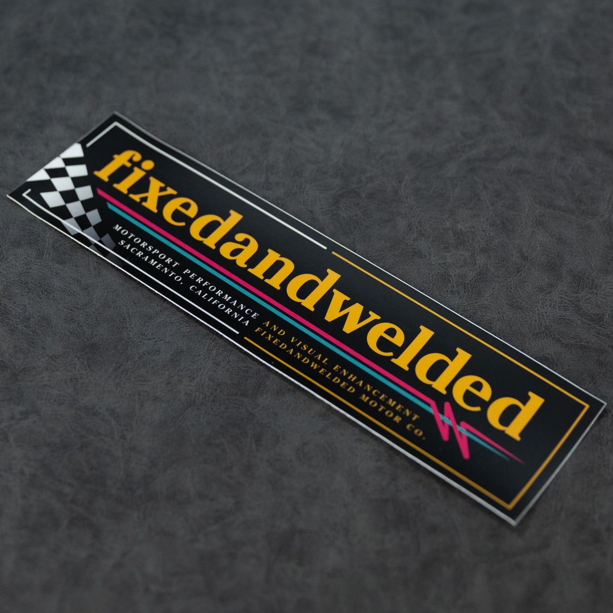 Function & Form Decal – Fixedandwelded Motorsport Co.
